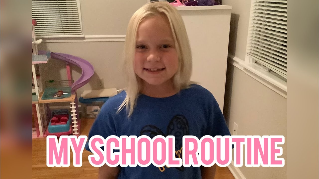 My School Routine - YouTube