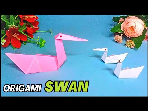 Origami Swan - How To Make Paper Swan with Flapping Wings - YouTube