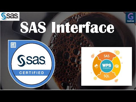 3- SAS Programming : SAS Interface واجهة برنامج ساس - YouTube