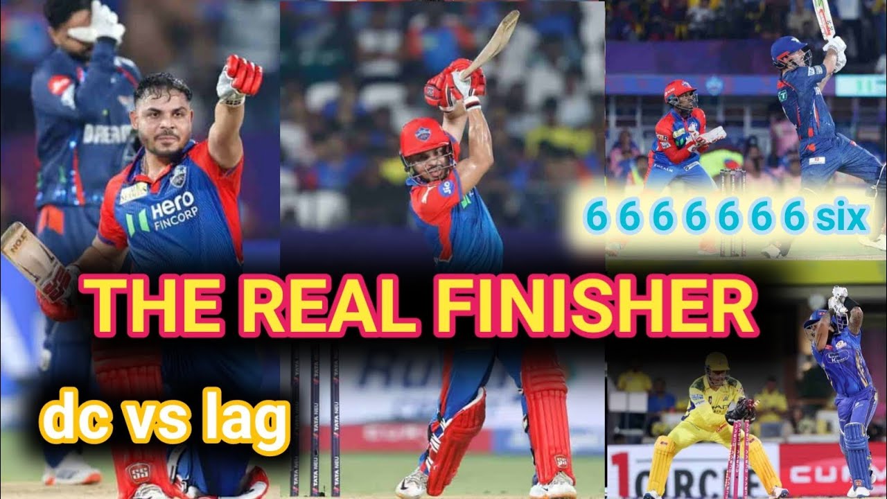 Delhi win match vs lsg great innings by aashutosh sharma , ipl match ...