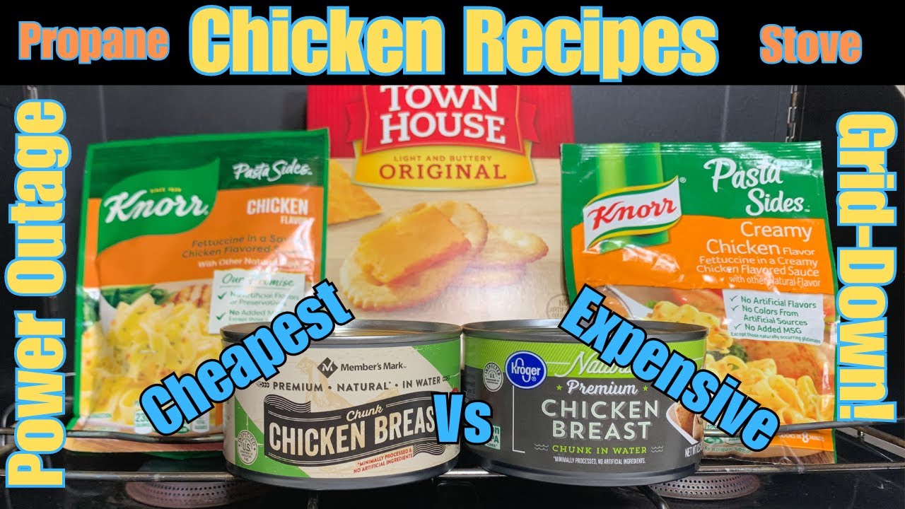 Chicken Recipe: Power Outage Emergency Survival Food - YouTube