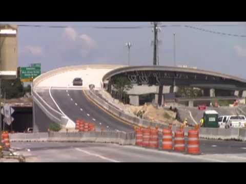 I-95 Overland Bridge southbound - ramp opens to Atlantic Blvd - YouTube