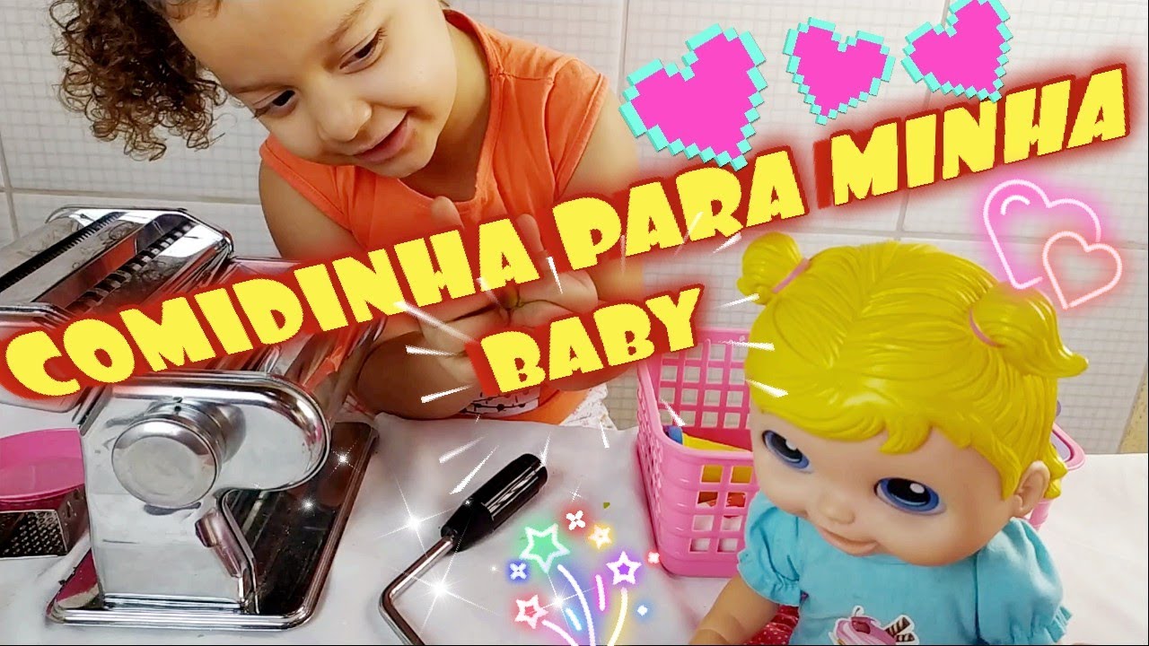 COMIDINHA PARA MINHA BONECA BABY's Collection Comidinha Super Toys ...
