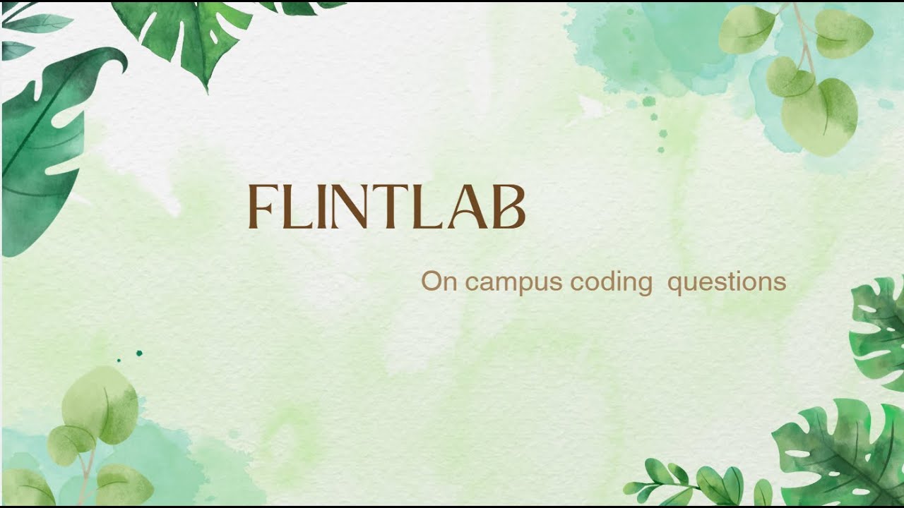 "FLINTLAB On-Campus Coding Questions Round 1 - Ace Your Placement ...