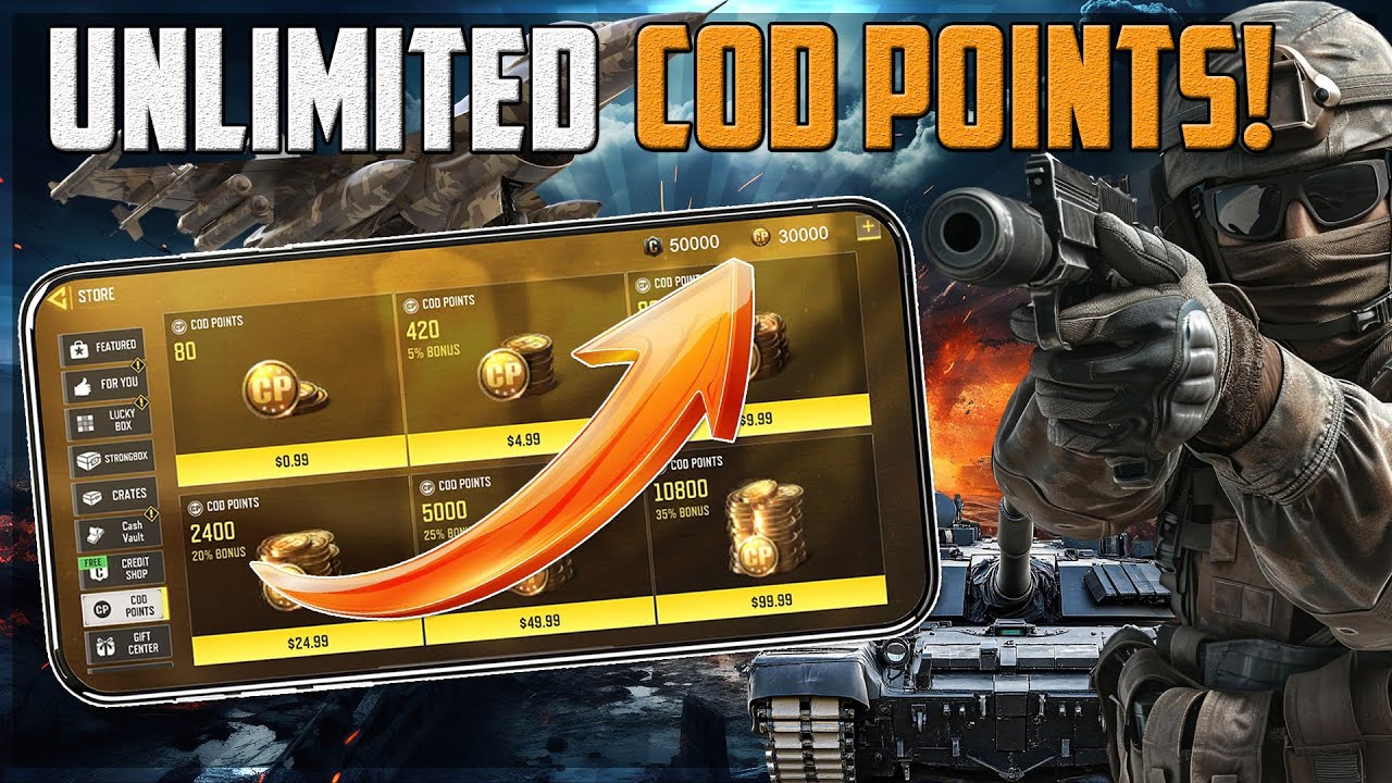 Call of Duty Mobile Hack/Mod Apk - Unlimited CP Points in CODM - Free ...