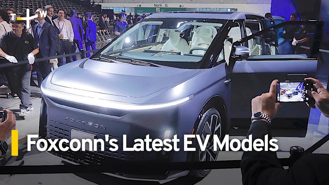 An E-Bus and Utility Vehicle: Foxconn's Latest EV Models｜TaiwanPlus ...