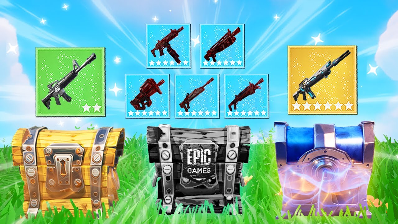 Finding Every Chest in Fortnite Reload - YouTube