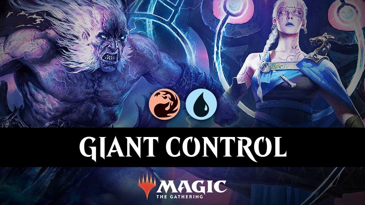 GOING LARGE | MYTHIC Blue/Red Giant Control | MTG Arena Kaldheim ...