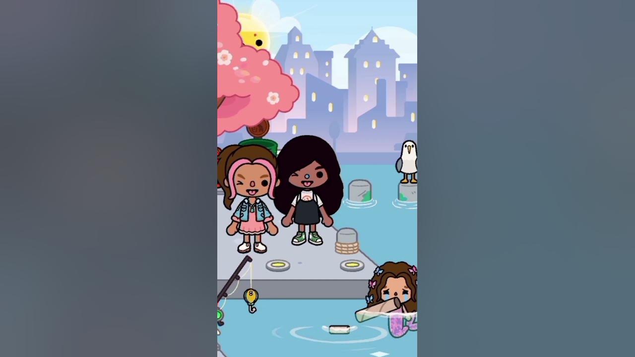 I Saved My Mermaid Friend☺️🧜🏻‍♀️💖toca Life World Story💖toca Boca💖 Youtube