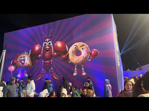 Visiting Qatar International Food Festival at Stadium 974 | QIFF 2026 | भोजन उत्सव 🍩🍿🍨🍢🍔🍱 