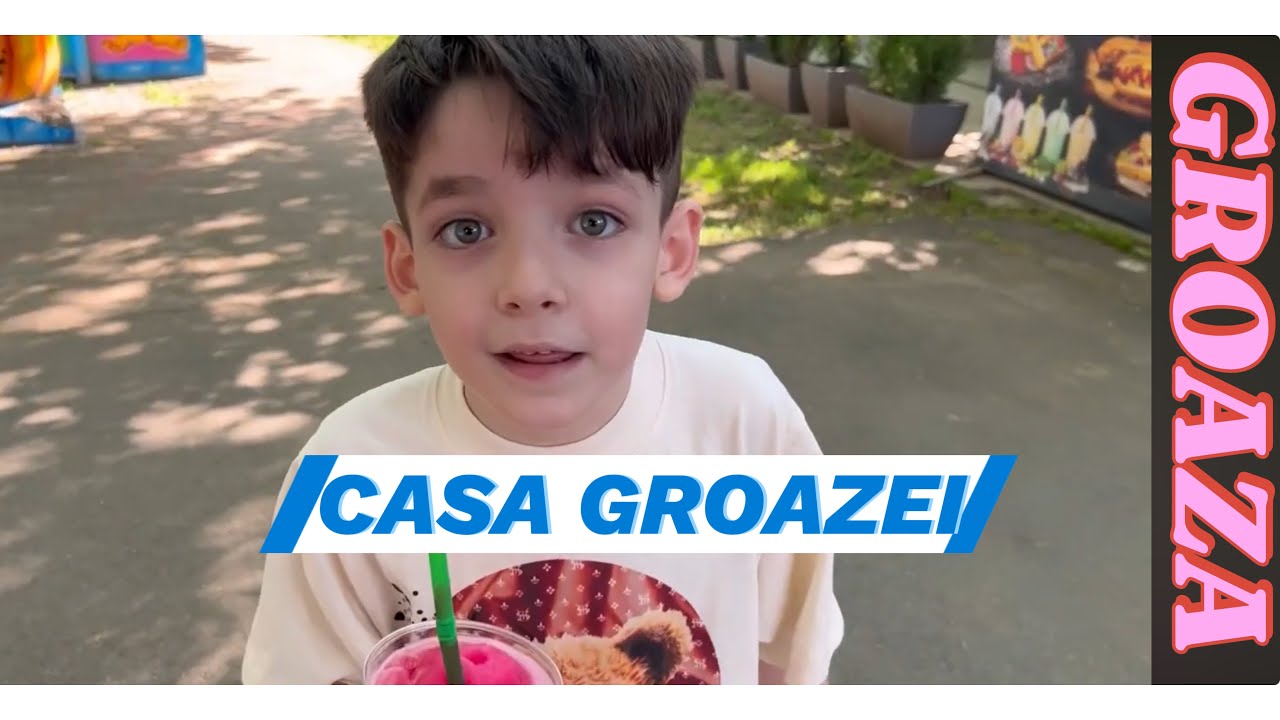 Familia Am Fost In CASA GROAZEI + PARC DISTRACTIE NIKOS - YouTube