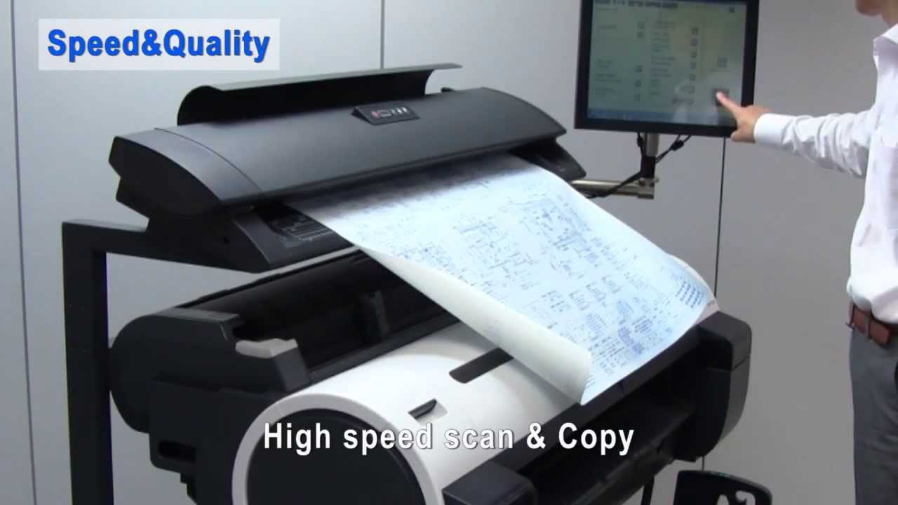 Canon imagePROGRAF MFP M40 Solution - YouTube