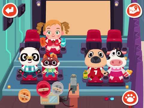 Dr. Panda Town: Mall | Movie Time! - YouTube