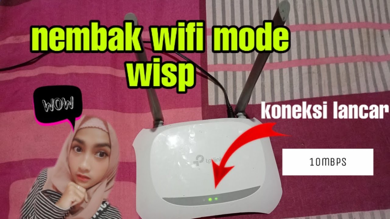 Cara Nembak Wifi Gratis Dengan Mode WISP Di Androit - YouTube