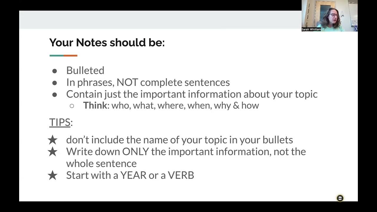 Note Taking Video - YouTube