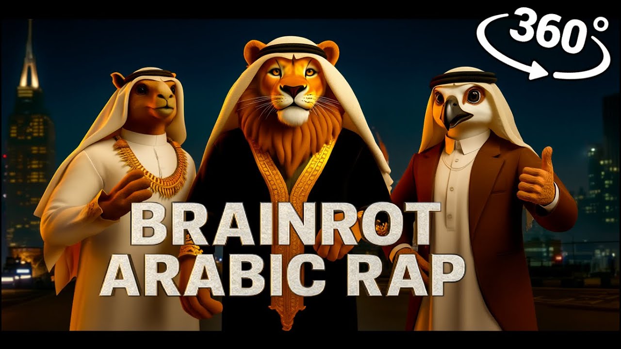 ARABIC BRAINROT RAP 🔥 (Meme Track) 360° - YouTube