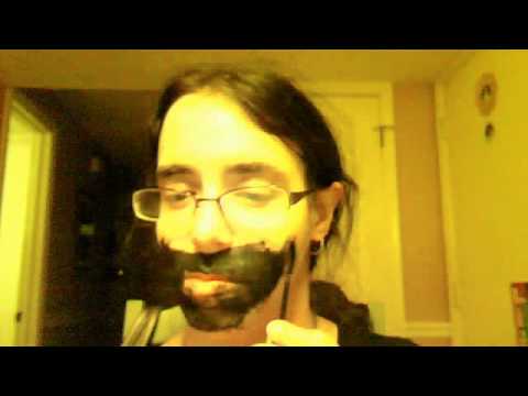 Mascara Mustache-and-Beard Fail - YouTube