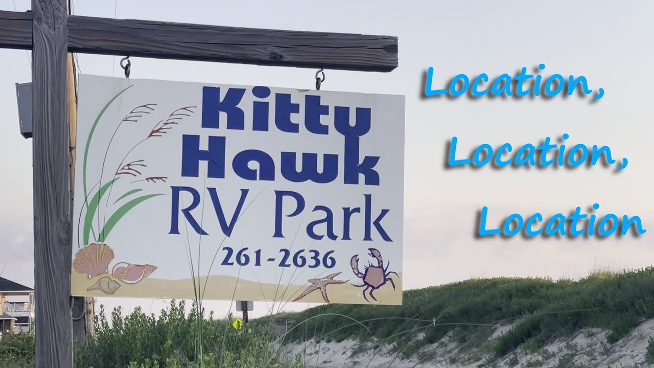 RV camping on the east coast we hit Kitty Hawk, Wright Brothers Park ...