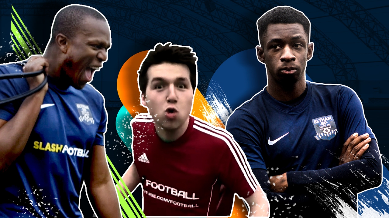 KSI, TBJZL, CALLUX, IRL FOOTBALL MATCH - YouTube