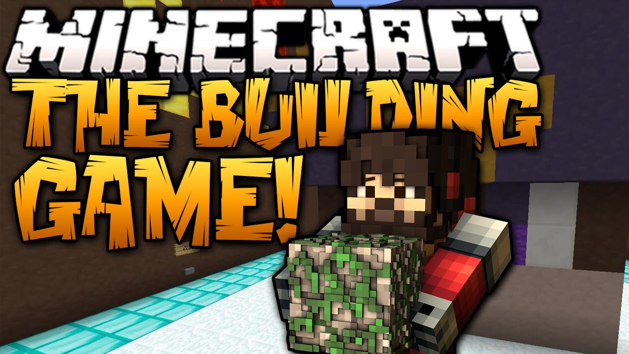 Minecraft: The Building Game! - Game 1 - VILLAGERS! (Minecraft Minigame ...