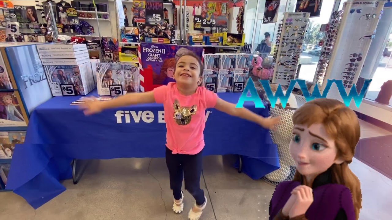 Frozen 2 at five below - YouTube