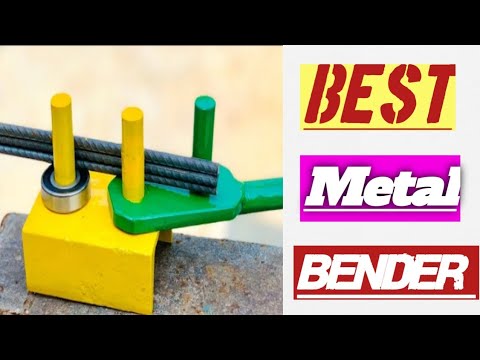Simple bending tricks for metal bar | Useful ideas for metal bar ...