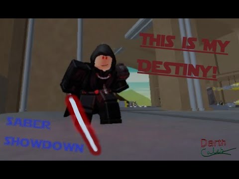 I am a Sith Lord! [Roblox Saber Showdown] #roblox - YouTube