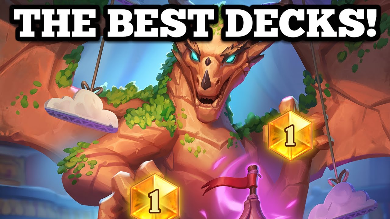 The FIVE BEST decks to hit LEGEND in Standard and Wild! - YouTube
