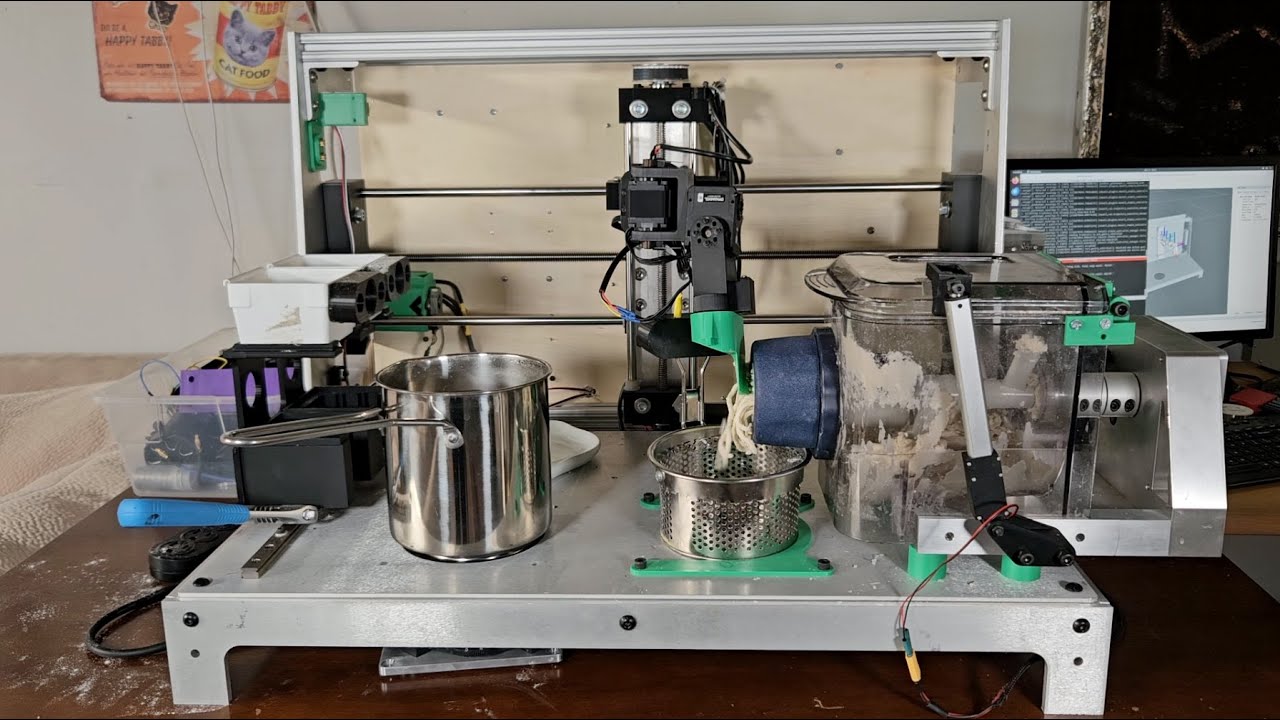 A Robot Makin' Noodles from Scratch - YouTube