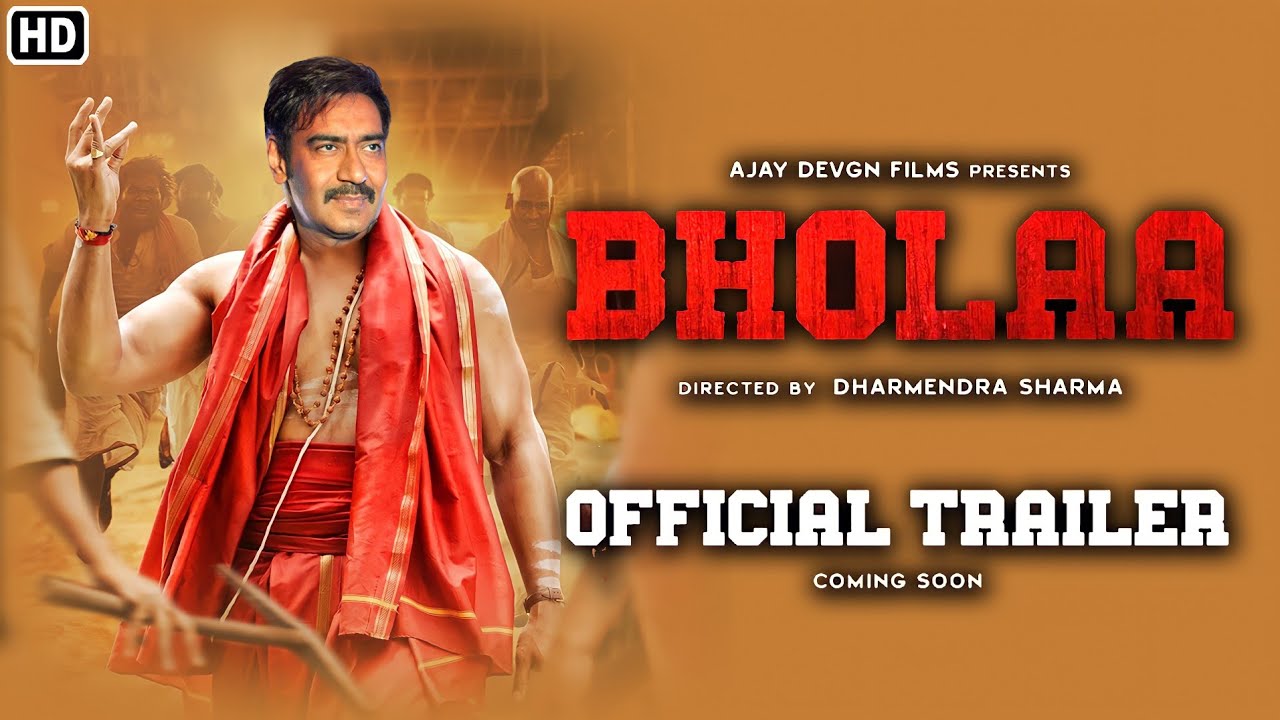 BHOLAA | Official Trailer | Ajay Devgan | First Trailer | Out Now | - YouTube