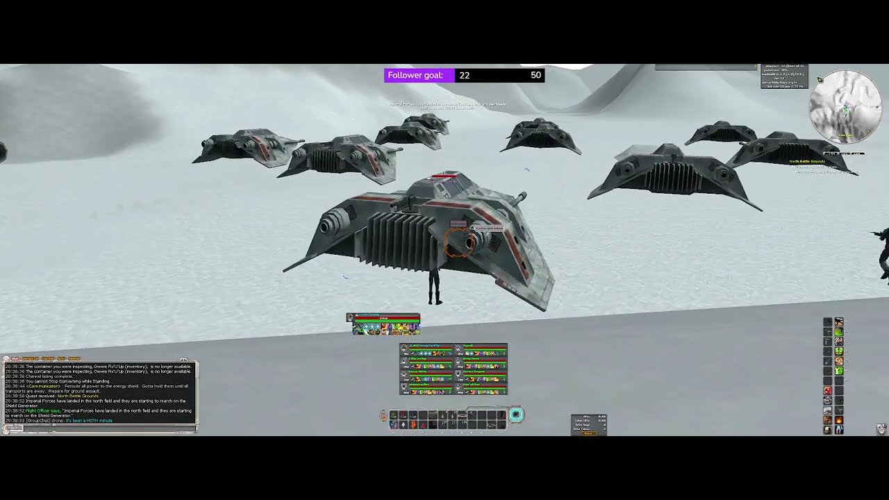 Rebel + Imperial Hoth & Unkajo x2 | SWG Legends - YouTube