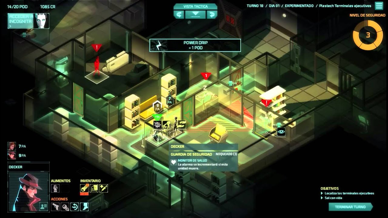 Invisible inc. Gameplay en español - YouTube