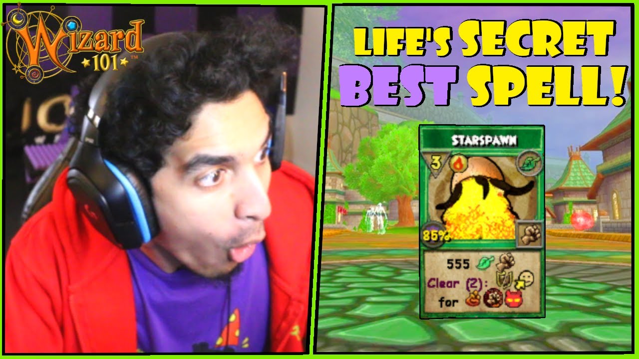 Wizard101: Life Has A SECRET Best Spell In PvP! - YouTube