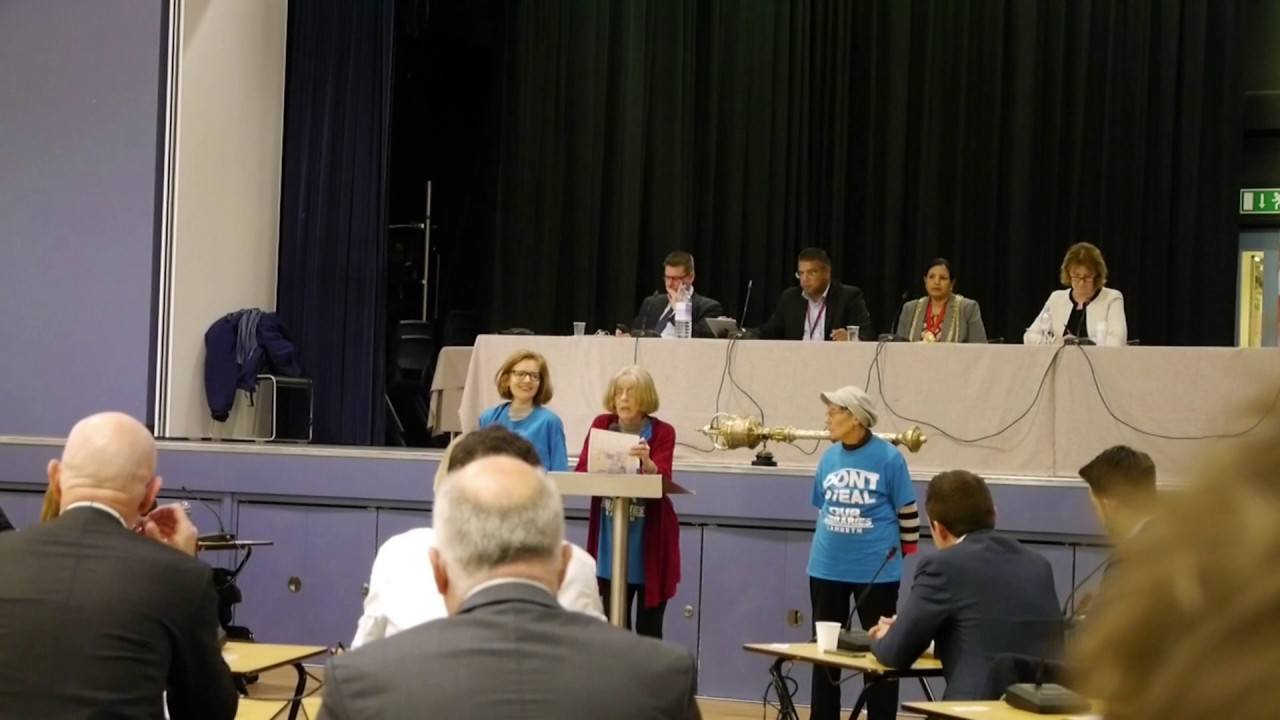 Save Lambeth Libraries Speech to Lambeth Council 22 Feb 2017 - YouTube