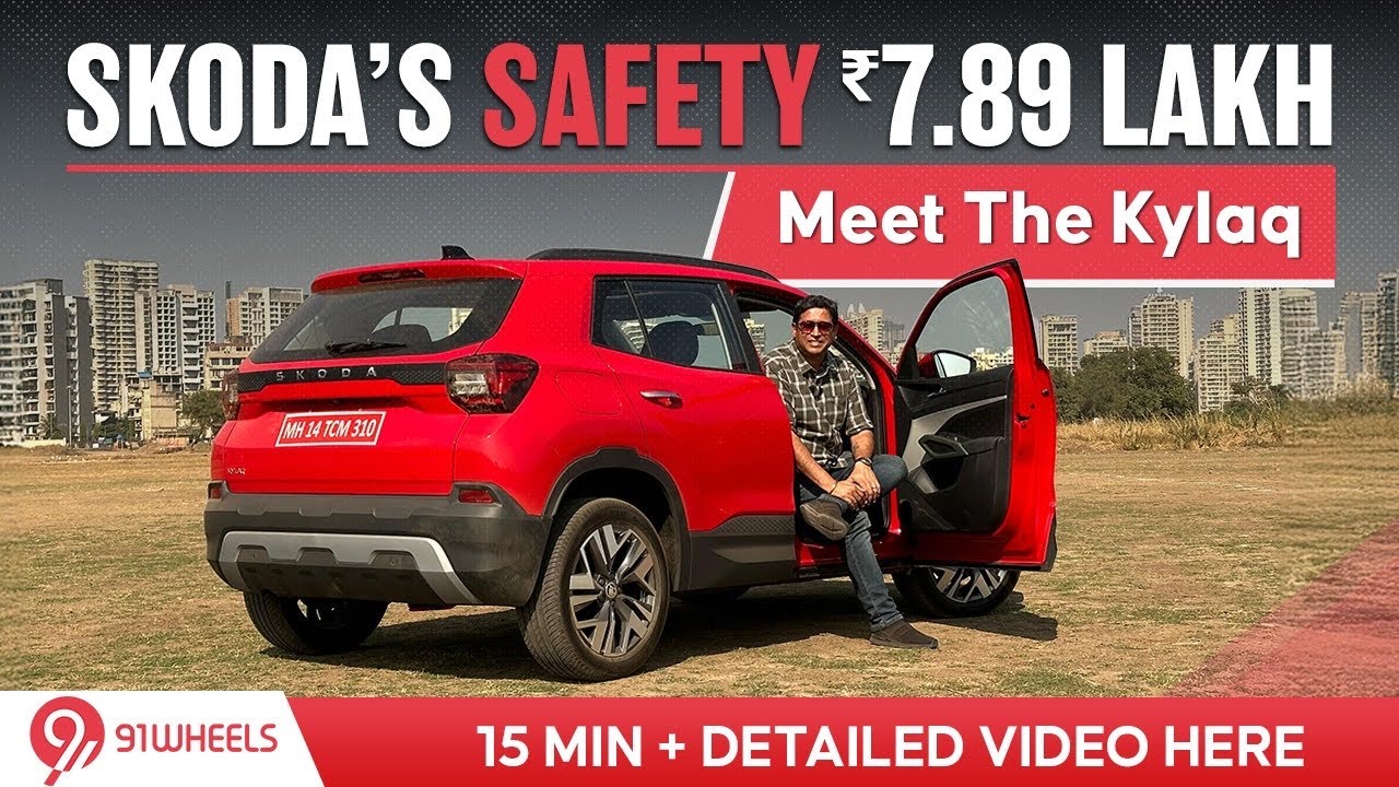 Skoda Kylaq First Look Review & Walkaround | Skoda’s 5 star safety in ...