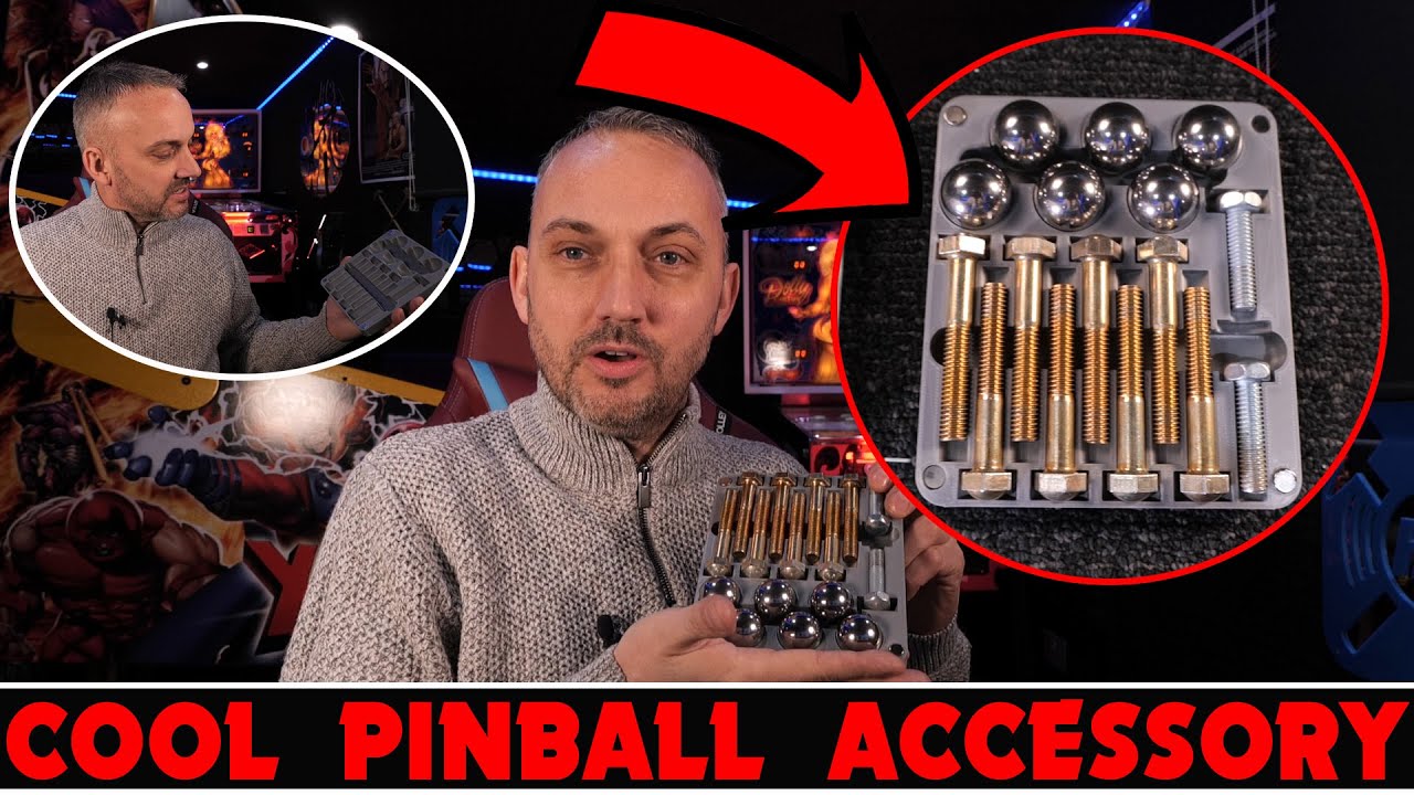 A very cool accessory for your pinball machine | Balls & bolts pinball ...