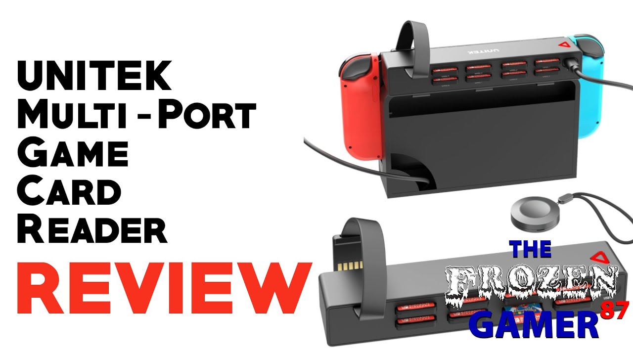 Unitek Multi-Port Game Card Reader for Nintendo Switch - Review - YouTube