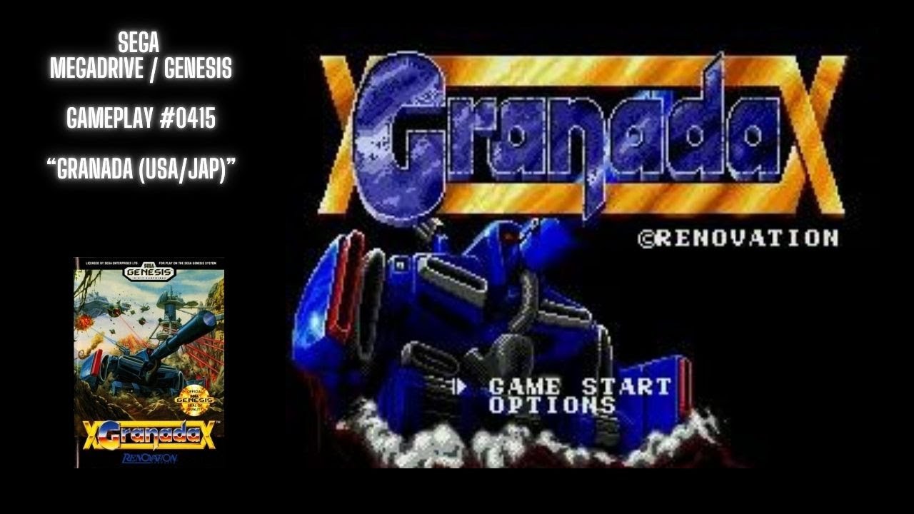 Granada (USA/JAP) (Megadrive / Genesis / Gameplay #0415) - YouTube