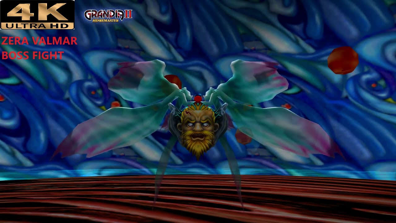 Grandia 2 HD Remaster Final Boss Fight : Zera Valmar + Ending (4K ...