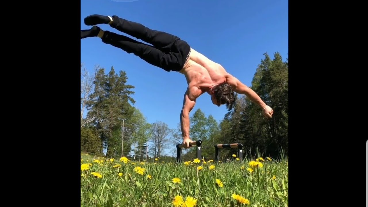 ONE ARM HANDSTAND STREET WORKOUT - YouTube