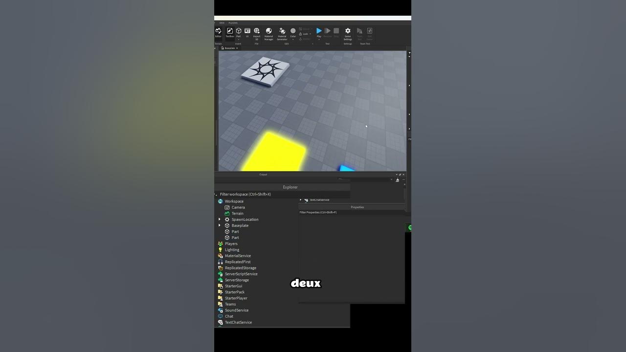 Comment faire un teleporteur sur roblox ? #roblox #programming - YouTube