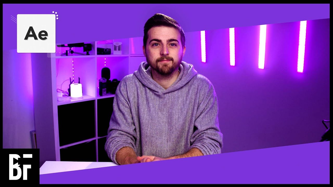 Cut out Frame Effect - After Effects - YouTube