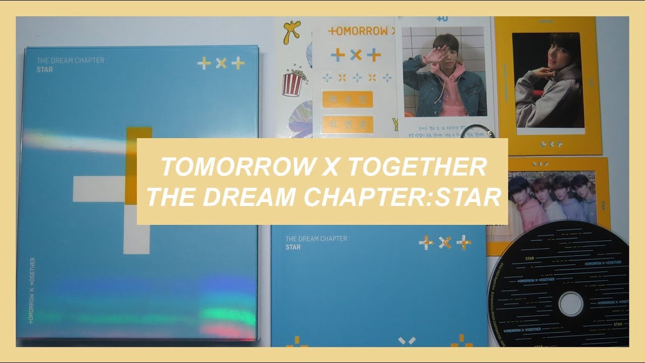TXT Debut Album - The Dream Chapter: Star | Unboxing - YouTube