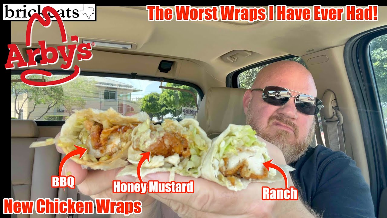 Arby's NEW Chicken Wraps REVIEW- Spoiler; The Worst Wraps I Have Ever ...