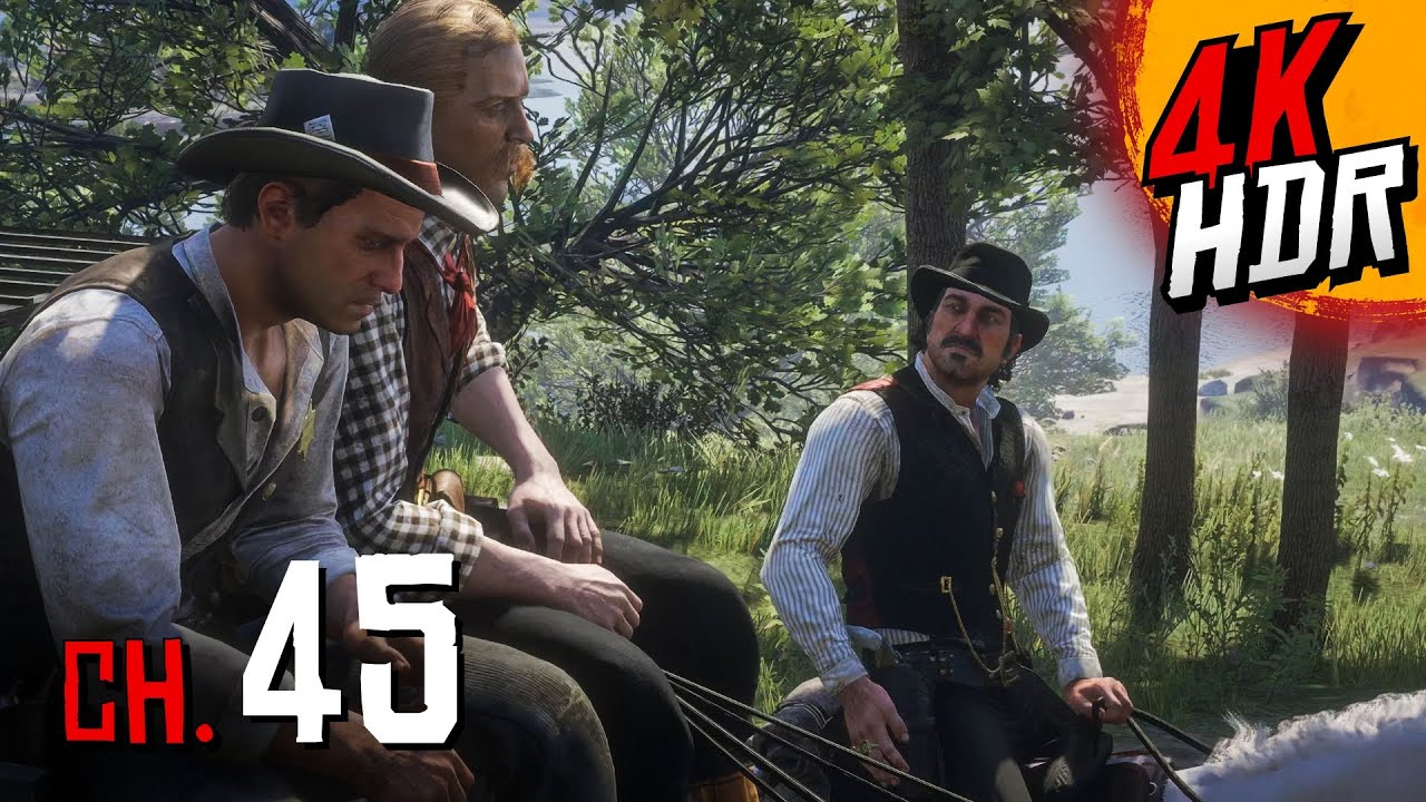 Red Dead Redemption 2 [4K/60fps HDR] (100%, All Side Missions) Part 45 ...