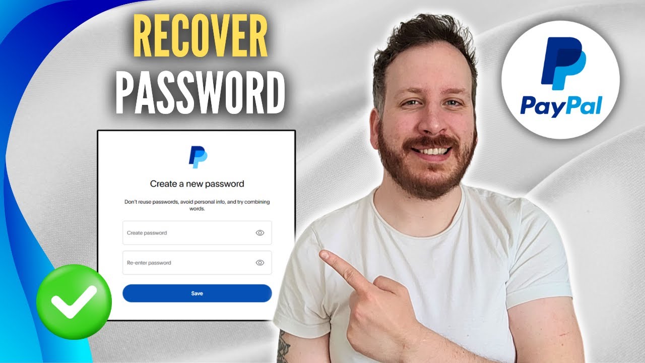 How To Recover Paypal Password - YouTube