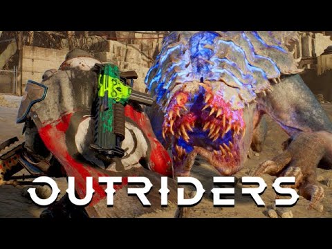 Outriders Gameplay German #21 - Der Gigant Boss Fight - YouTube