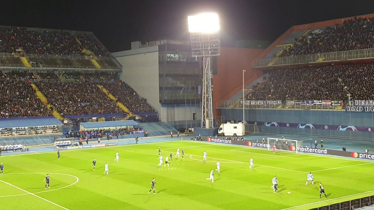 Dani Olmo goal vs Man City | LIVE in Maksimir | HD 1080p - YouTube