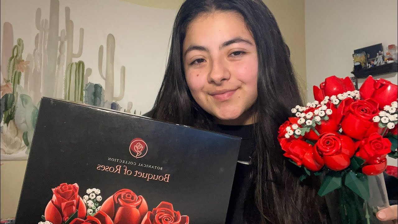 New Lego Bouquet of Roses Review & Build (Set Number: 10328) - YouTube
