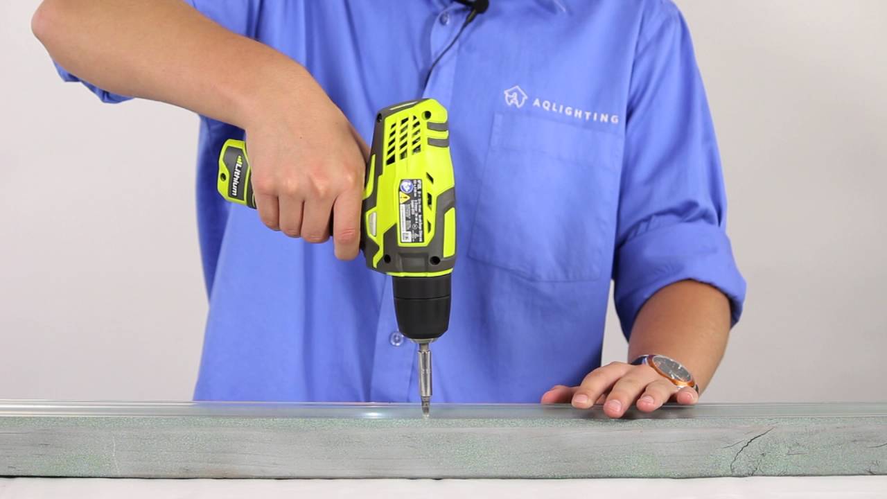 How to Install Mounting Channel - YouTube